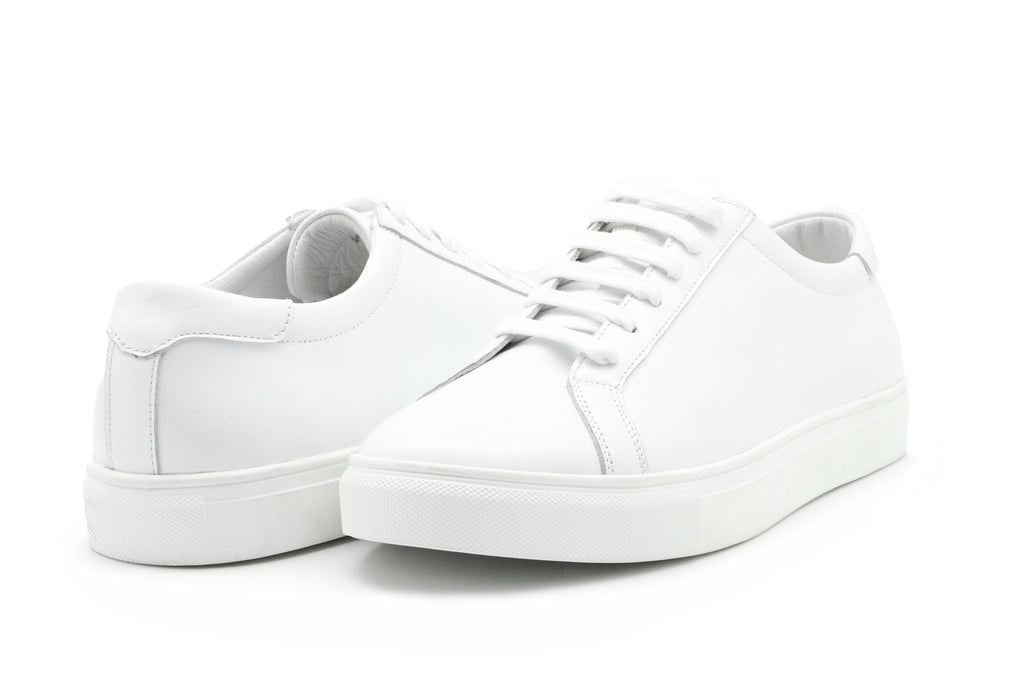 Sebastian - White – Calmino Footwear